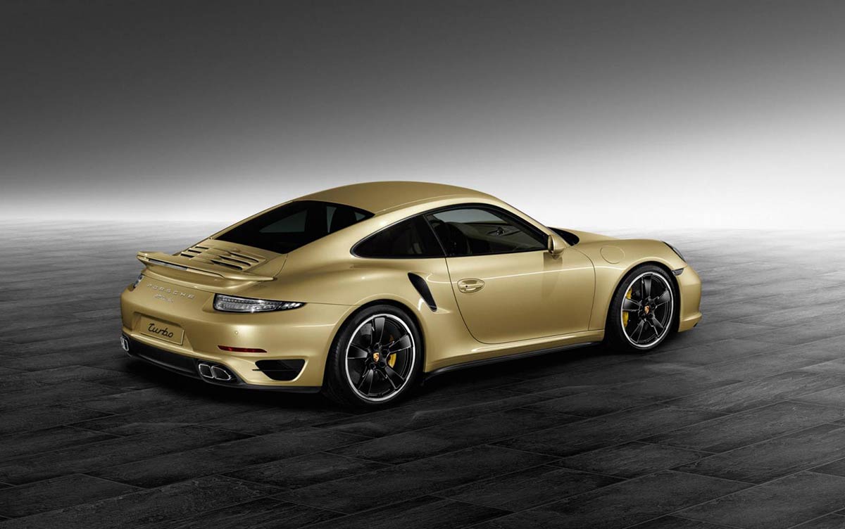 Vale su Peso en Oro: Porsche 911 Turbo Gold - MAKINAS