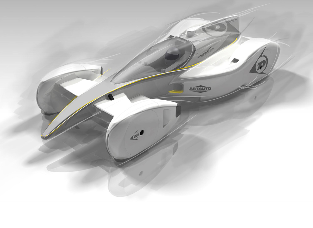 El Prototipo del Auto de Carrera Según Dunlop - MAKINAS