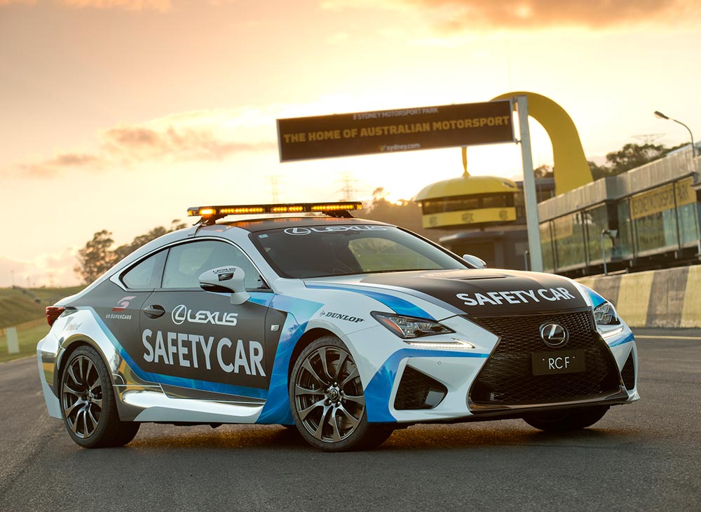 Lexus RC F, el Super Safety Car para los V8 Supercars de Australia ...