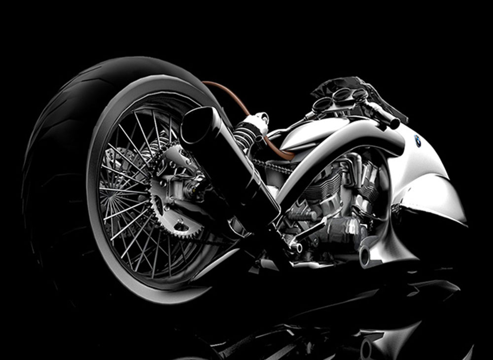 BMW Apollo Streamliner Concept… Una Moto ‘Embalada’ - MAKINAS