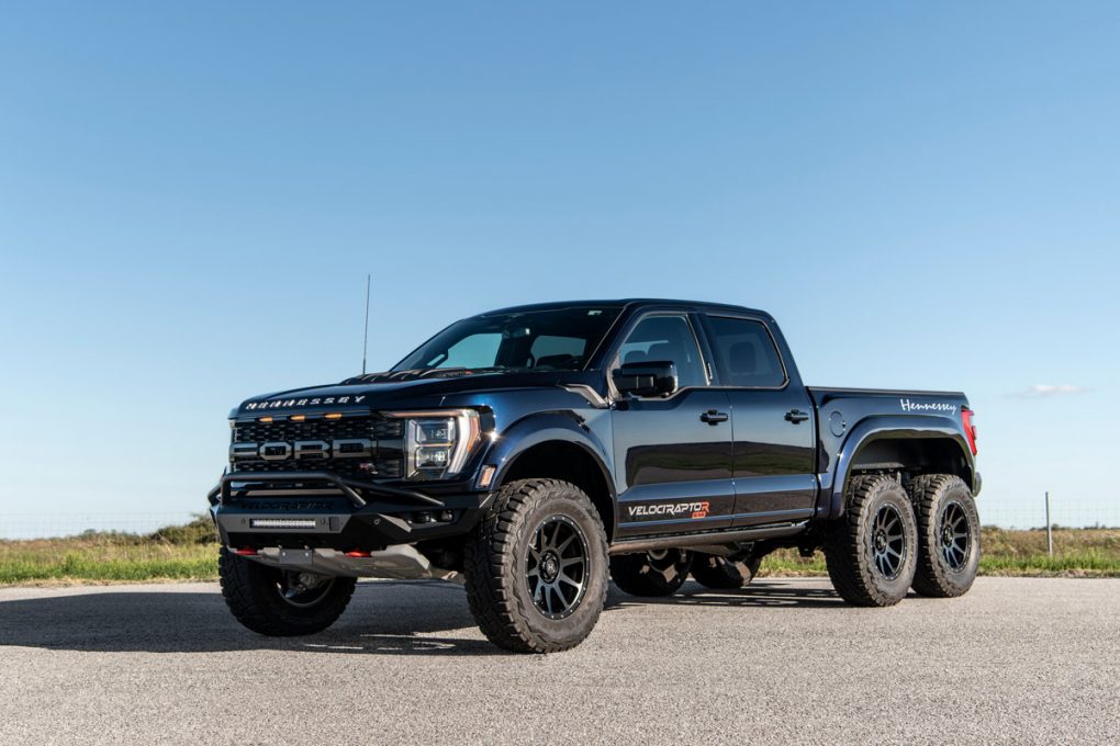 Entra en producción el Ford Raptor R 'VelociRaptoR 6X6' de 700 caballos ...
